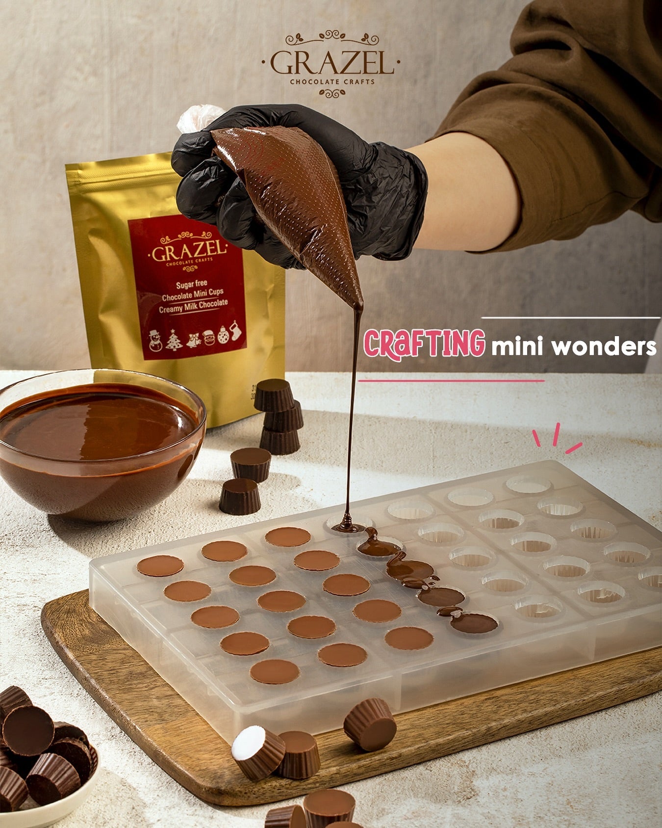 Chocolate Mini-Cups – Grazel